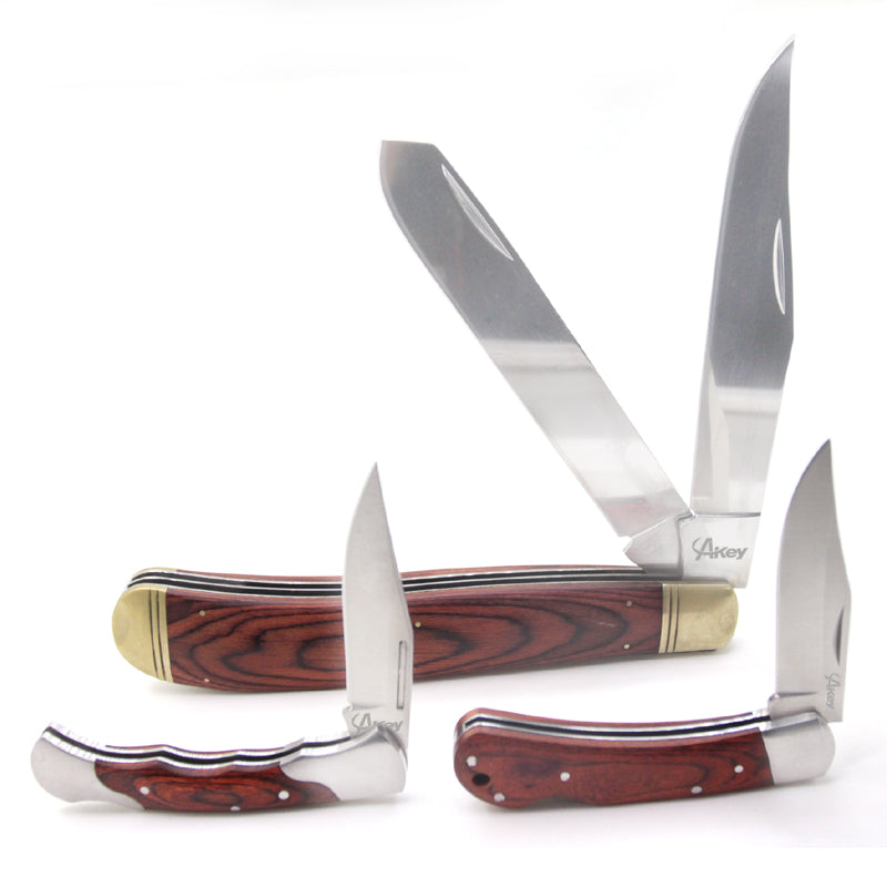 Red Sandal Wood Large Size Display Trapper – AkeyKnife